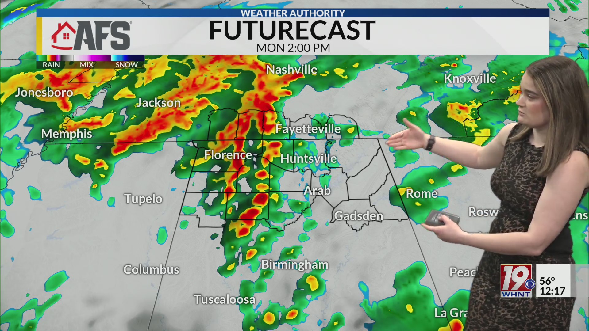 Monday’s Noon Weather Update (2/12/2023) – WHNT.com