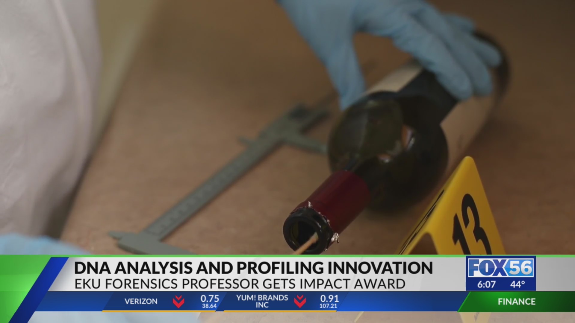 EKU’s director of forensic science noticed for DNA analysis tool – FOX ...