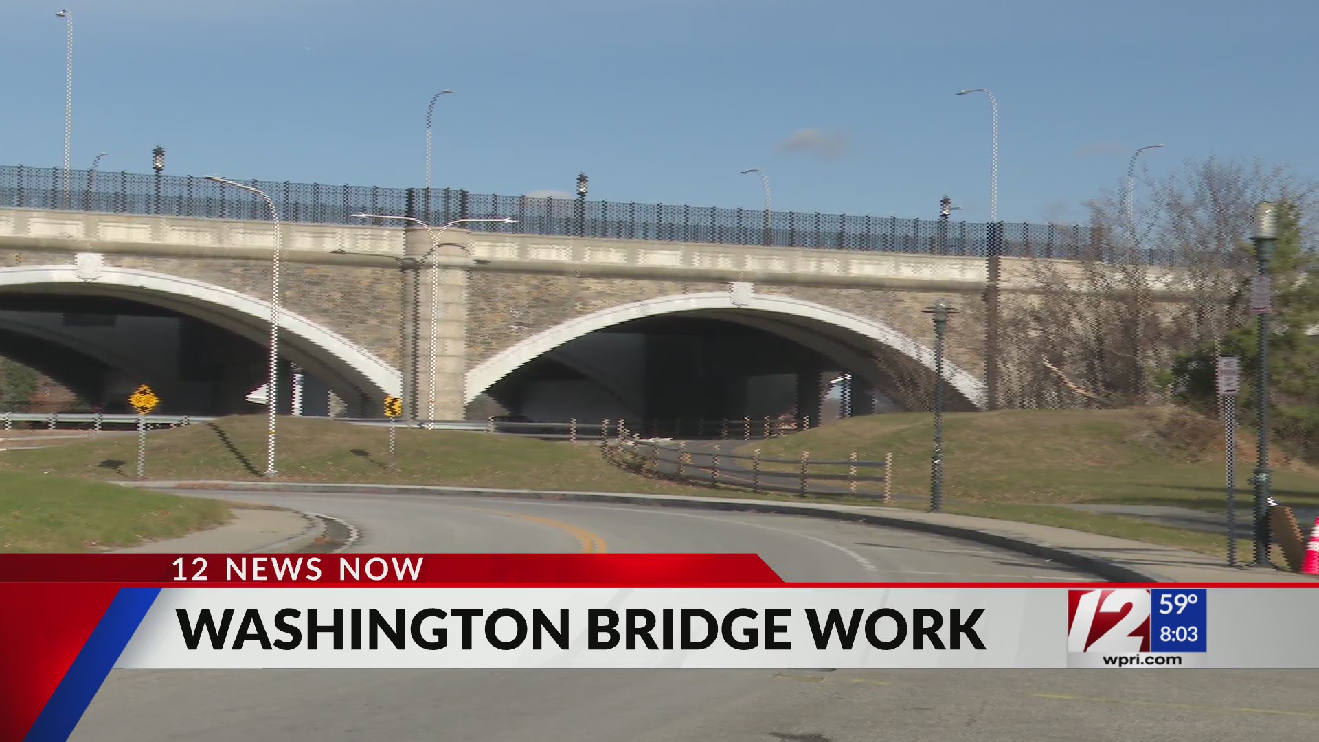 Lane shifts coming to I-195W for Washington Bridge project – WPRI.com