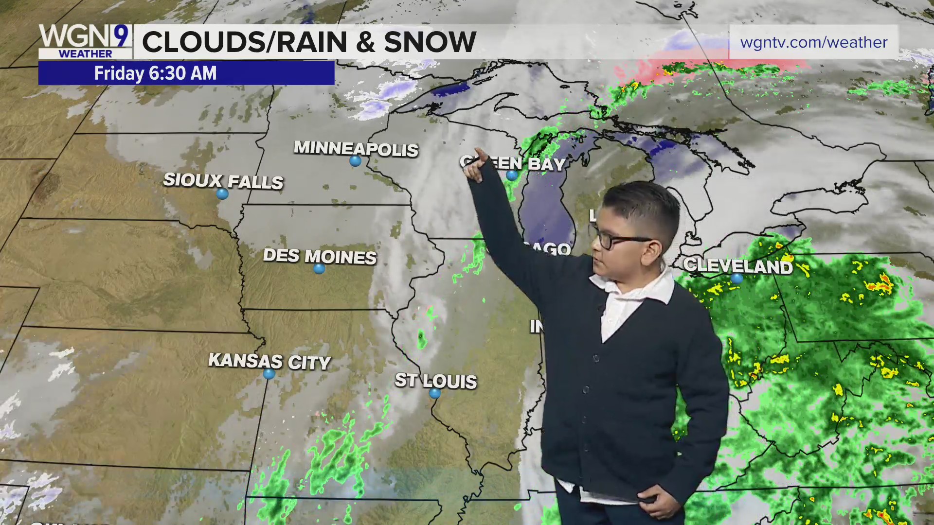 Friday Forecaster: Adorable student reports Friday’s weather forecast ...