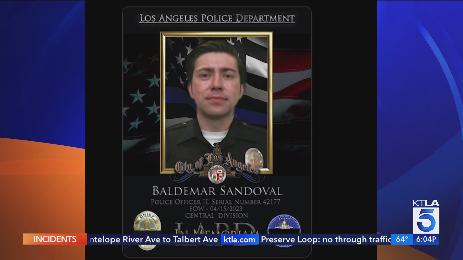 Off Duty Lapd Officer Killed In Crash On 210 Freeway In Glendora