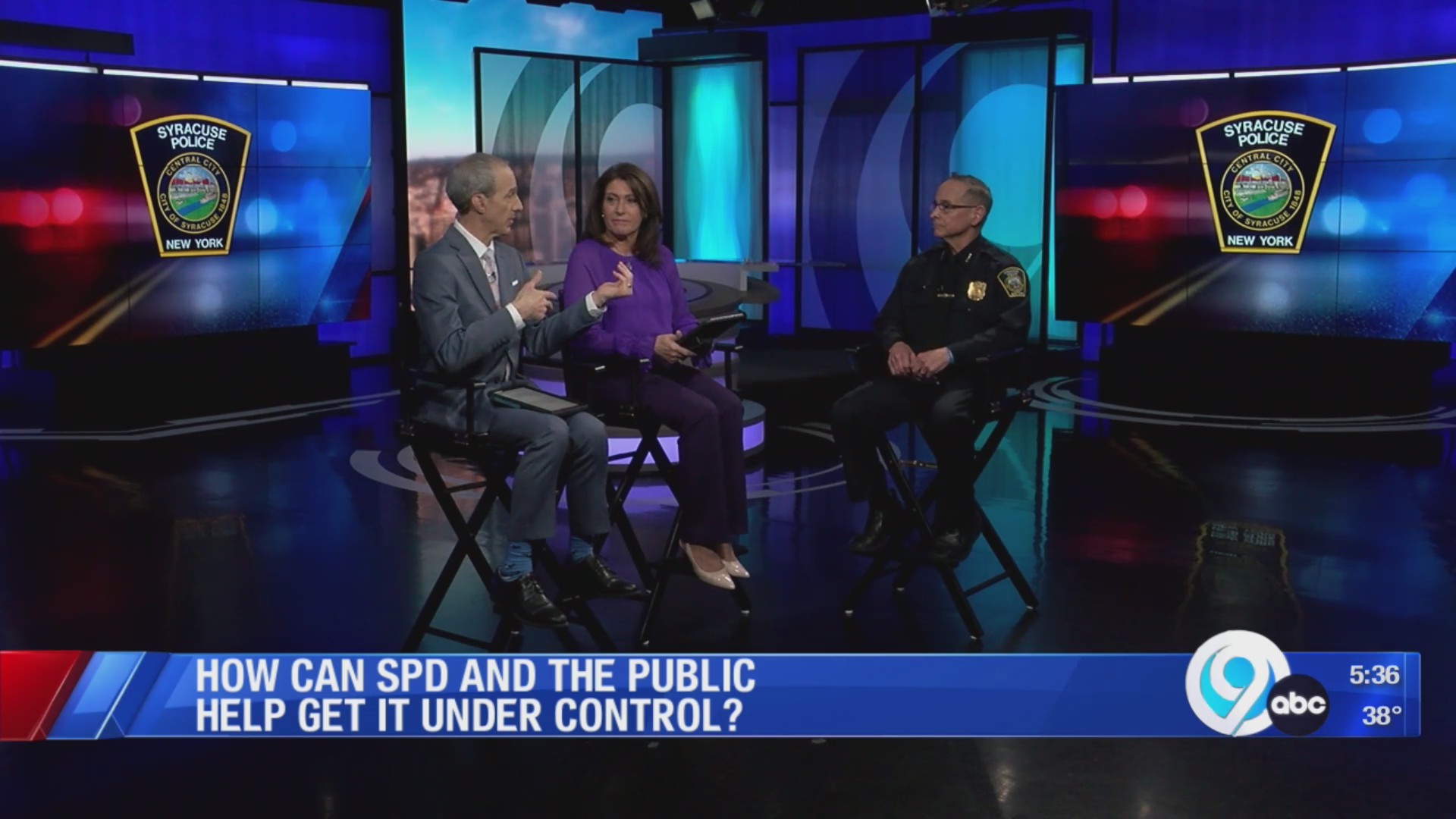 Interview with Syracuse Police Chief Joe Cecile – WSYR
