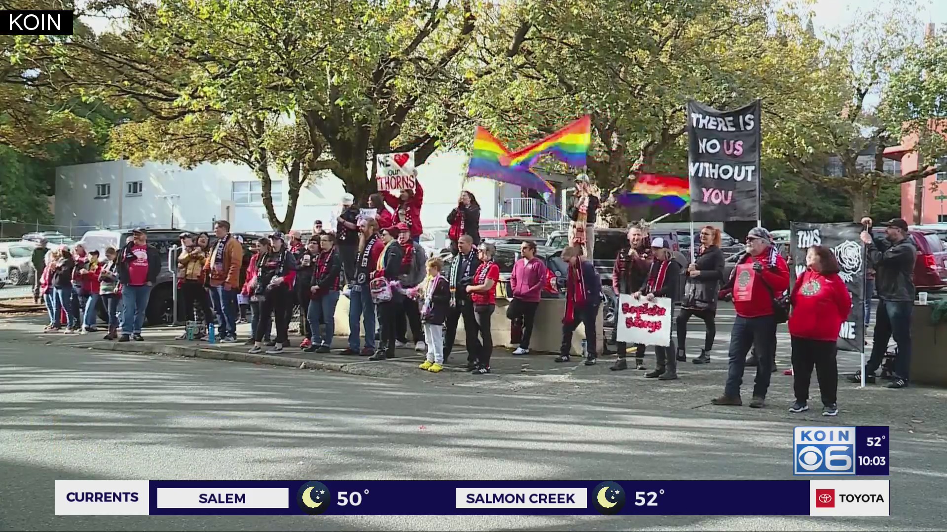 Fans embrace Thorns through off-field adversity – KOIN.com
