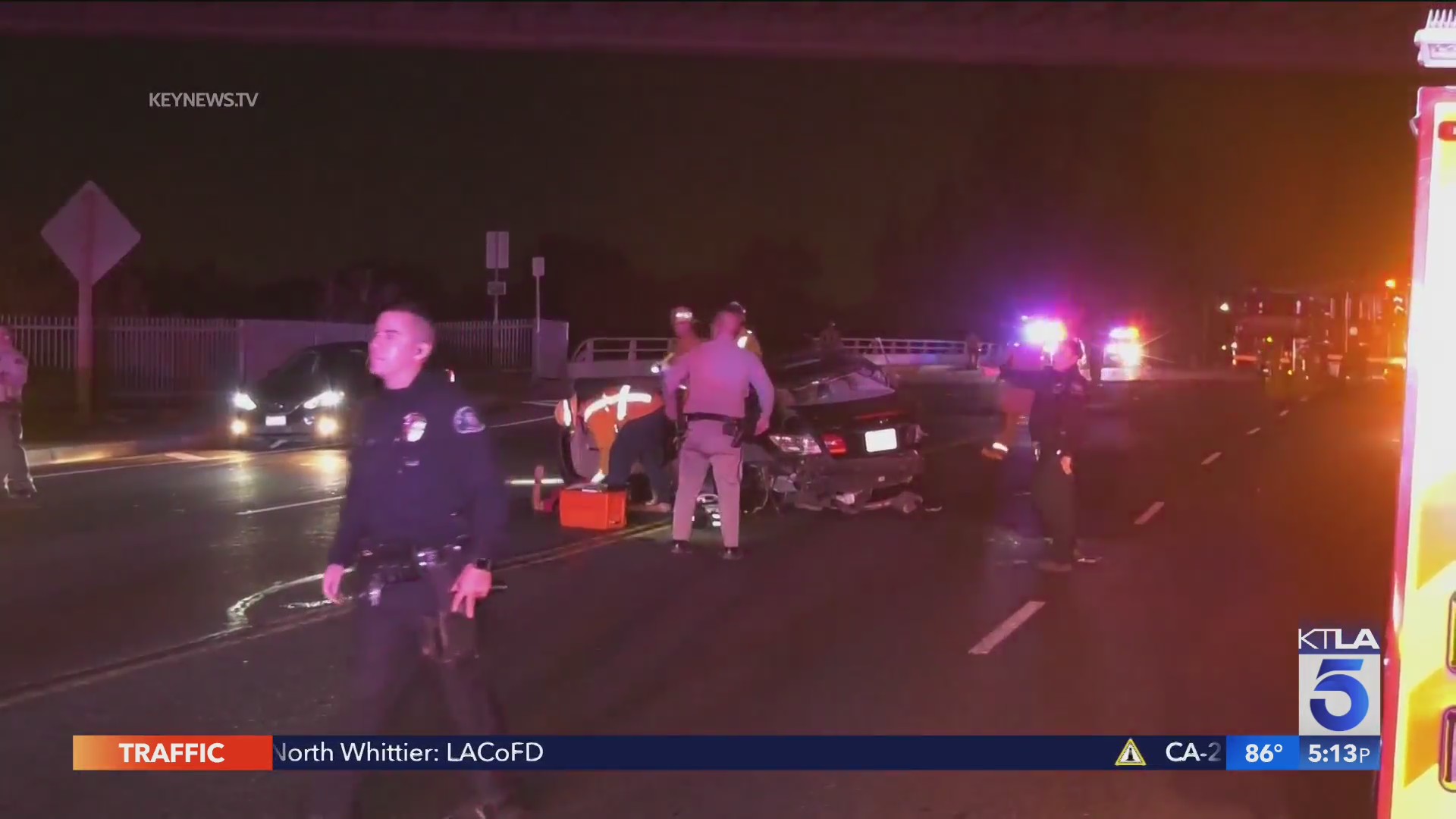 2 killed in Whittier crash – KTLA