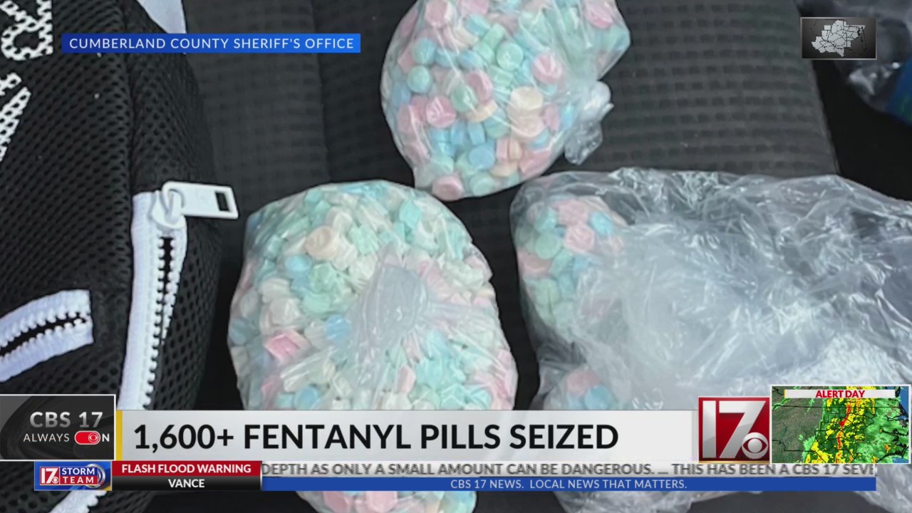 1,600+ pills with fentanyl seized in traffic stop, Cumberland County ...