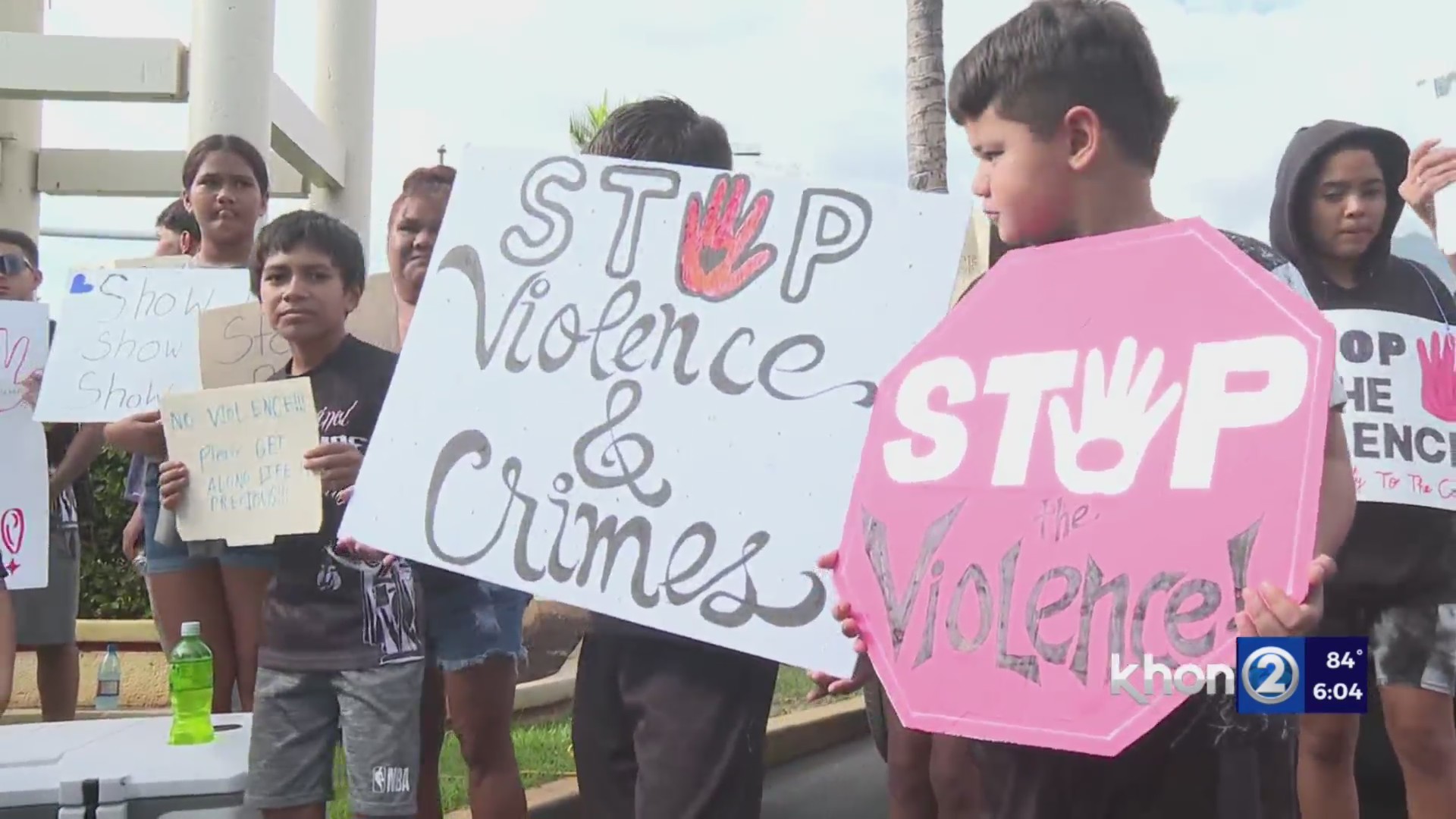 West Oahu residents rally for safety following string of gun violence ...