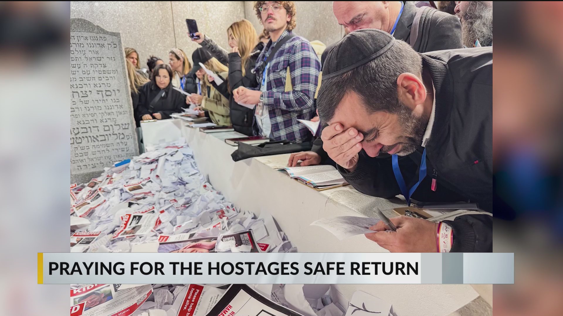 Power of Prayer: Mobile Rabbi reflects on prayers with families of ...