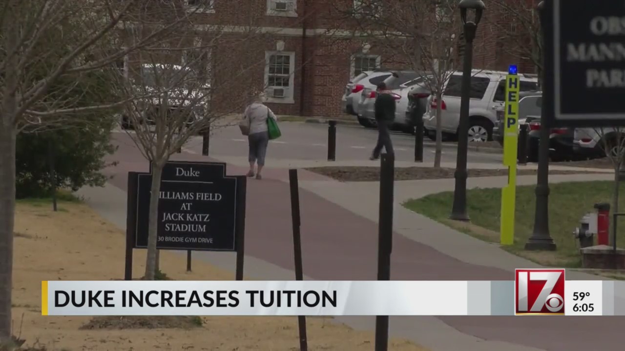 Tuition to increase for Duke undergraduates in 2024-25 – CBS17.com