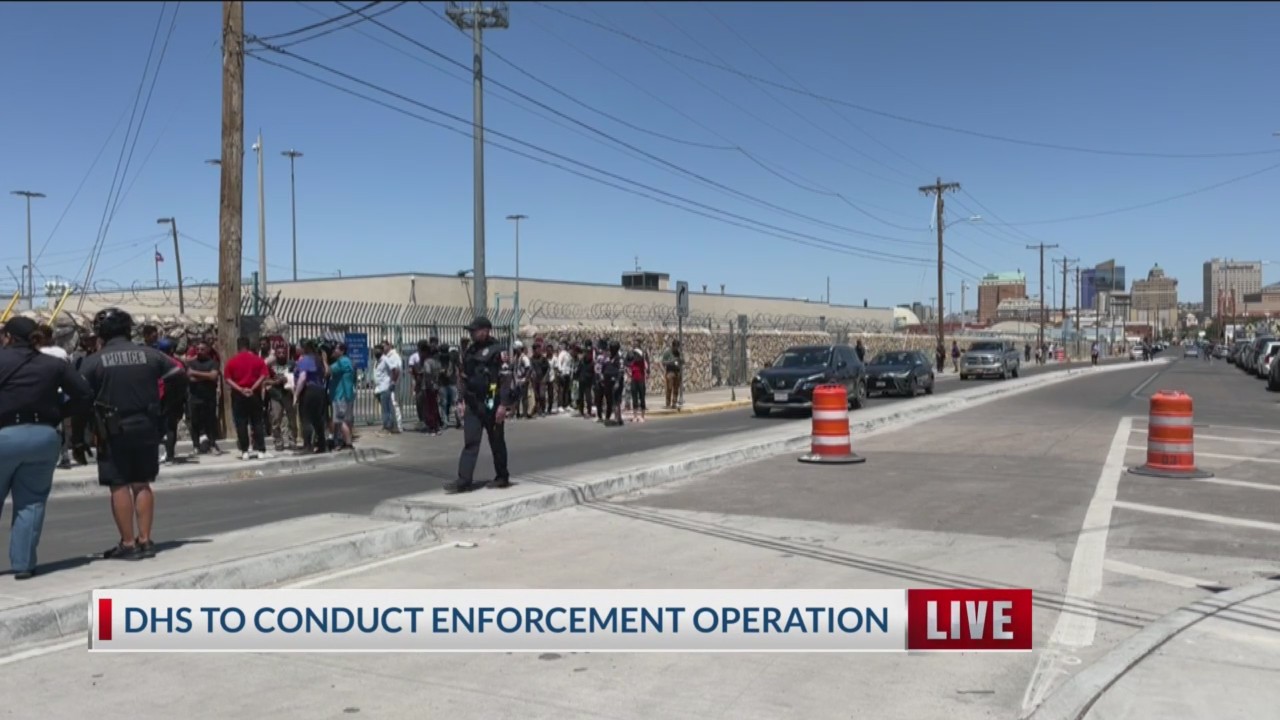 DHS conducting ‘targeted enforcement’ operation. – KTSM 9 News