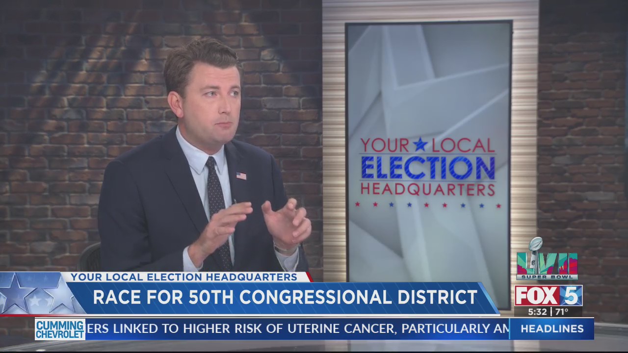 Talking With District 50 Candidate Corey Gustafson – FOX 5 San Diego ...