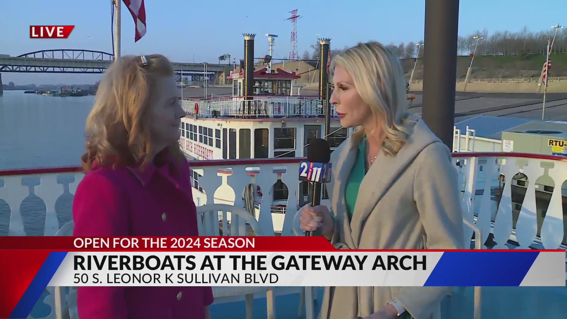 Riverboat tours starting near the Gateway Arch – FOX 2