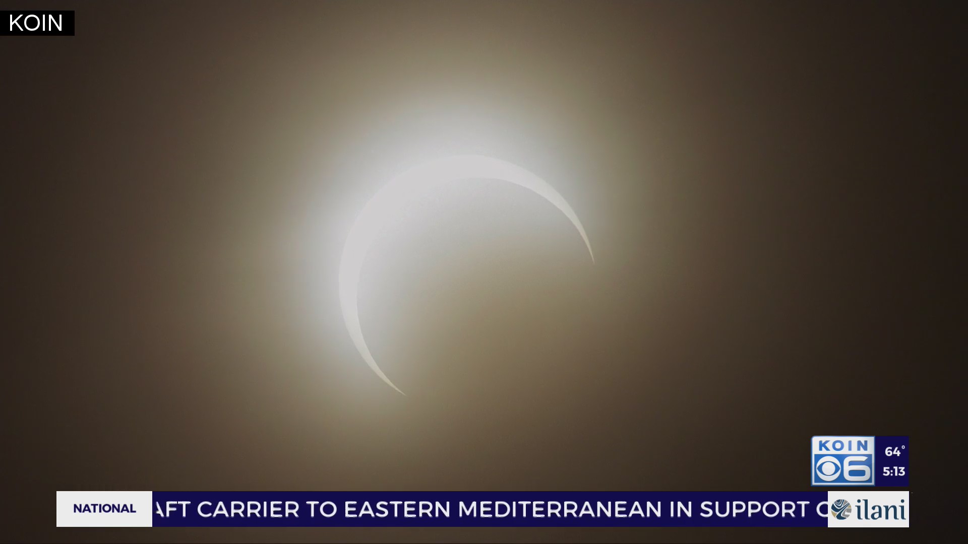 KOIN 6 Meteorologist Josh Cozart captures Portland’s annular eclipse ...
