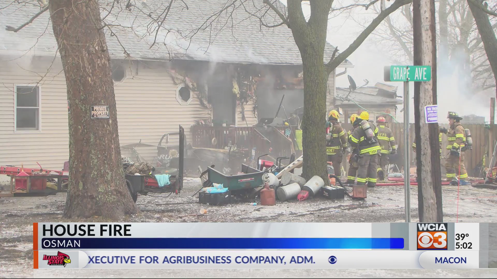 Multiple departments respond to McLean County house fire – WCIA.com