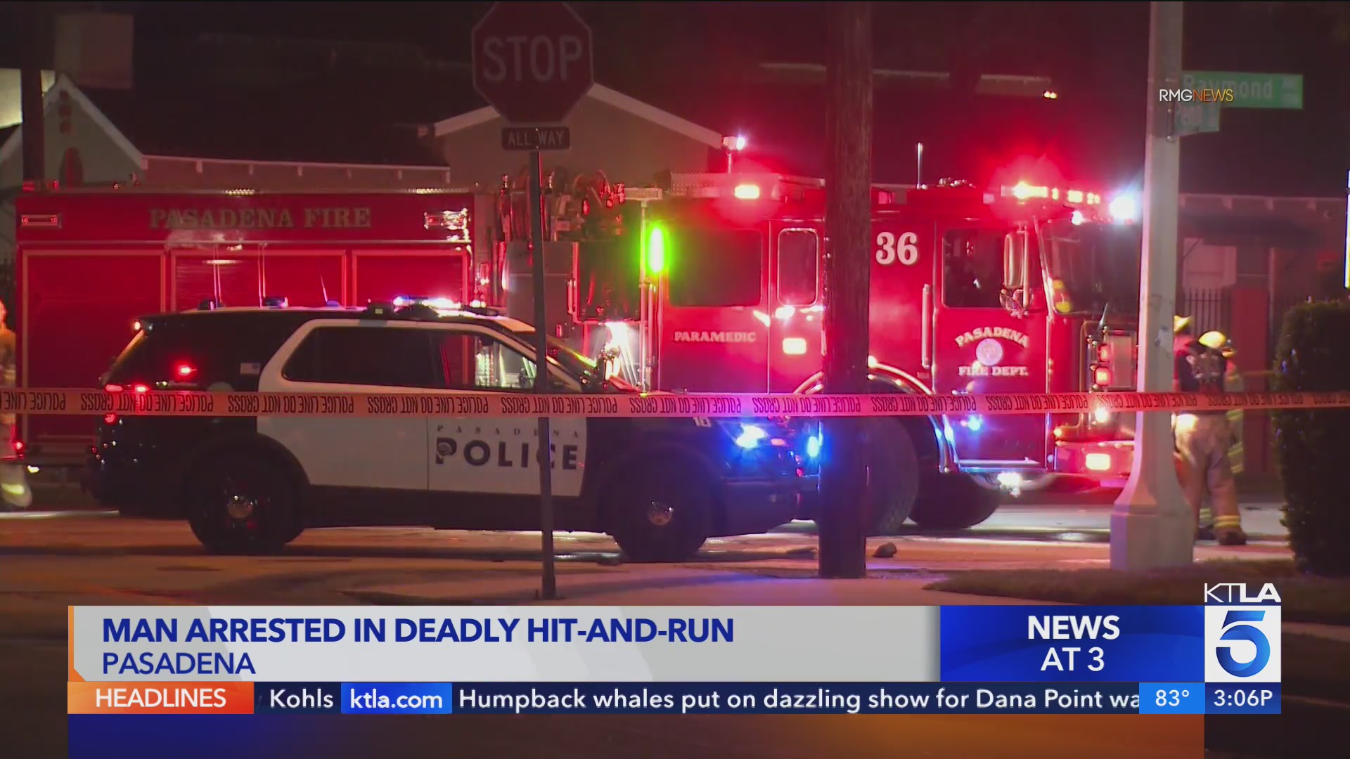 Police arrest suspect in deadly Pasadena hit-and-run – KTLA