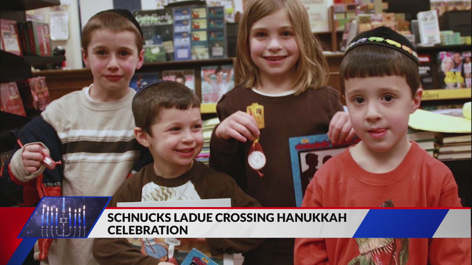 Schnucks Ladue Crossing Hanukkah celebration – FOX 2
