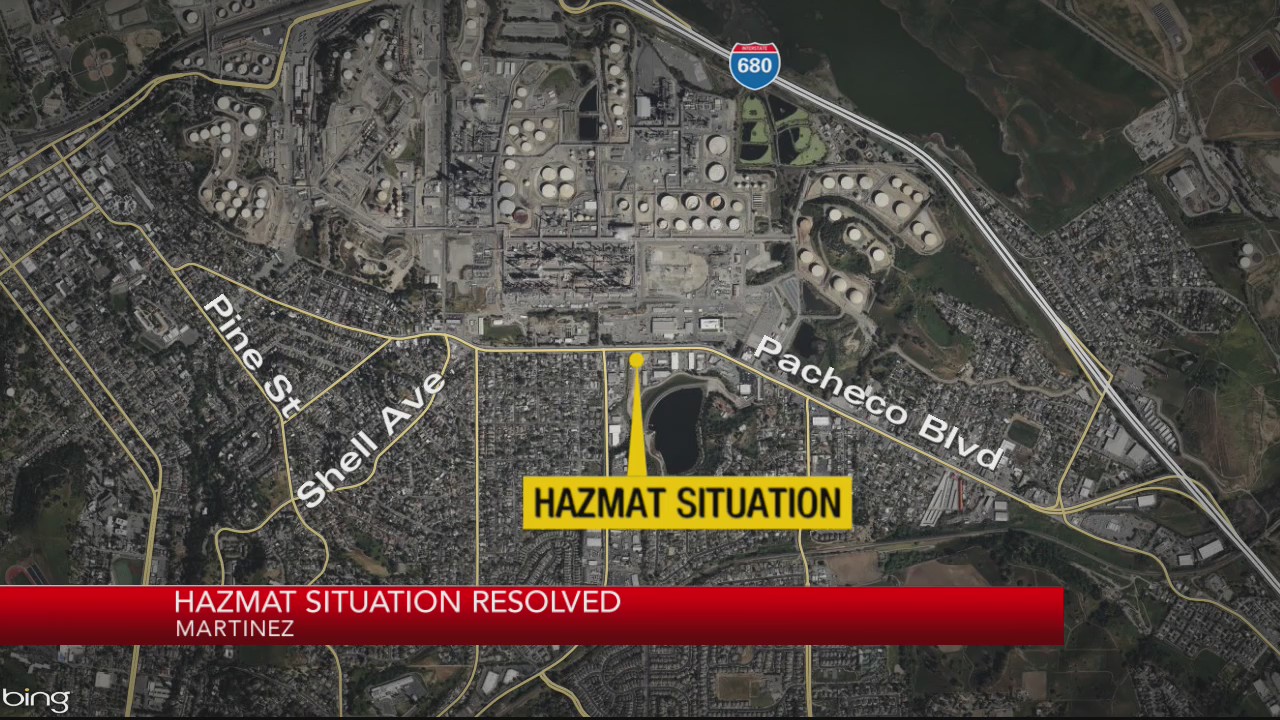 Martinez hazmat scene resolves after investigators test unknown fluid ...