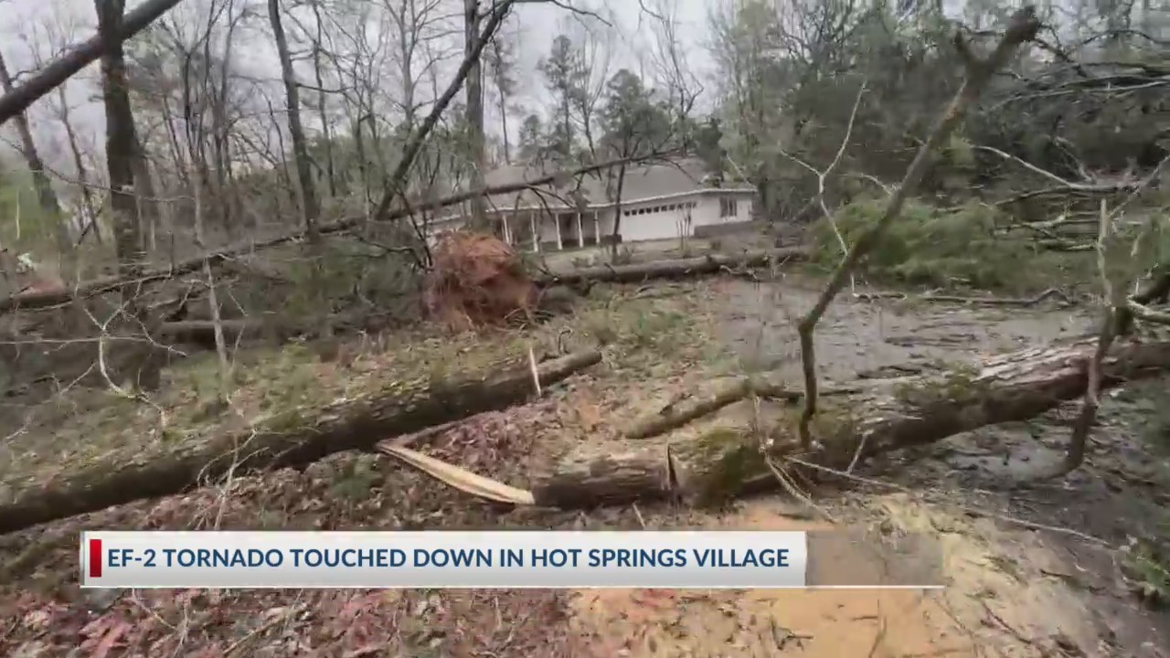 “Chainsaw symphony” Hot Springs Village cleans up tornado damage – KLRT ...