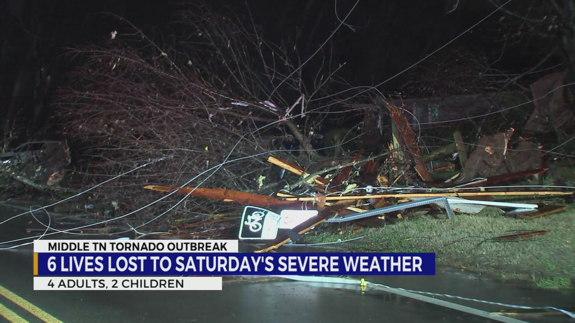 6 lives lost after Saturday’s severe weather – WKRN News 2