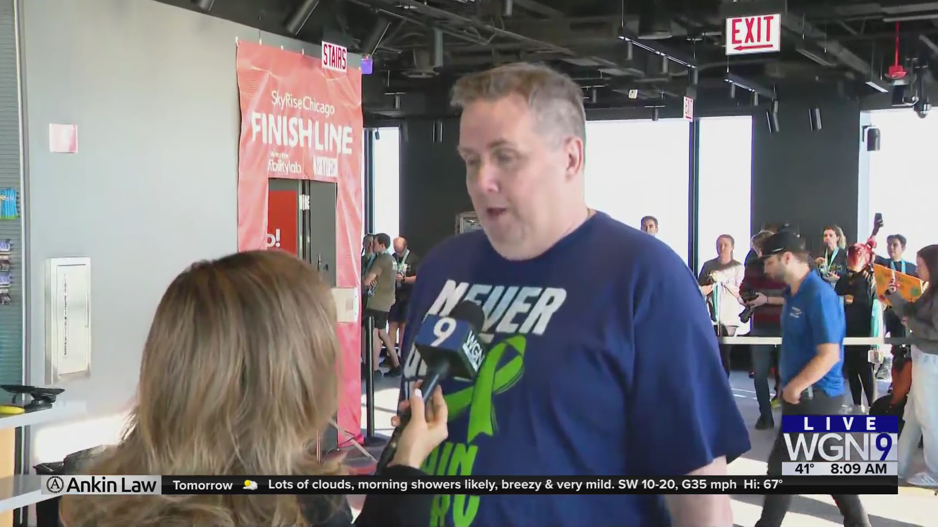 Skyrise Chicago Stair climb – WGN-TV