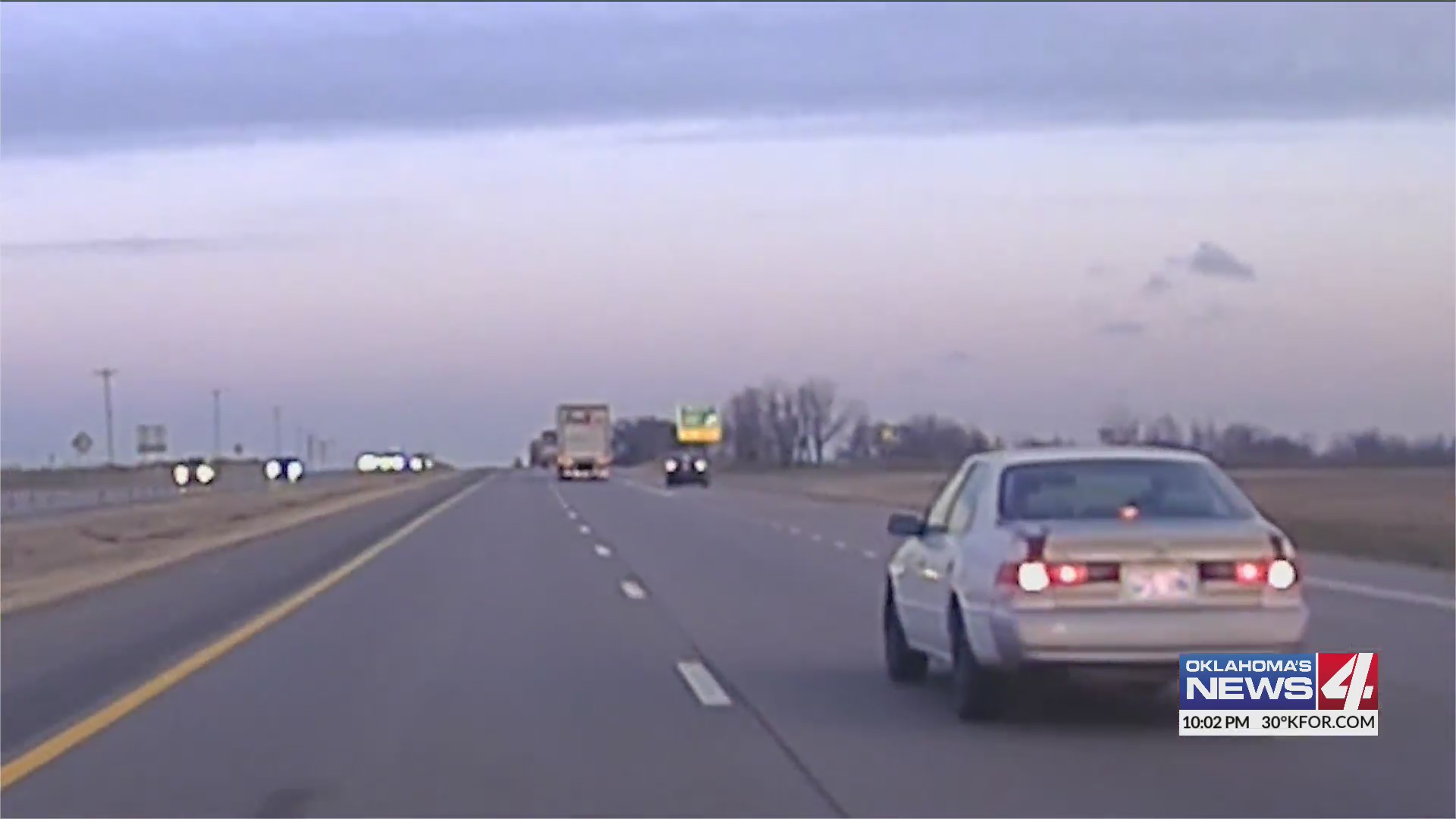 New dash cam video shows crash in high=speed chase – KFOR.com Oklahoma City