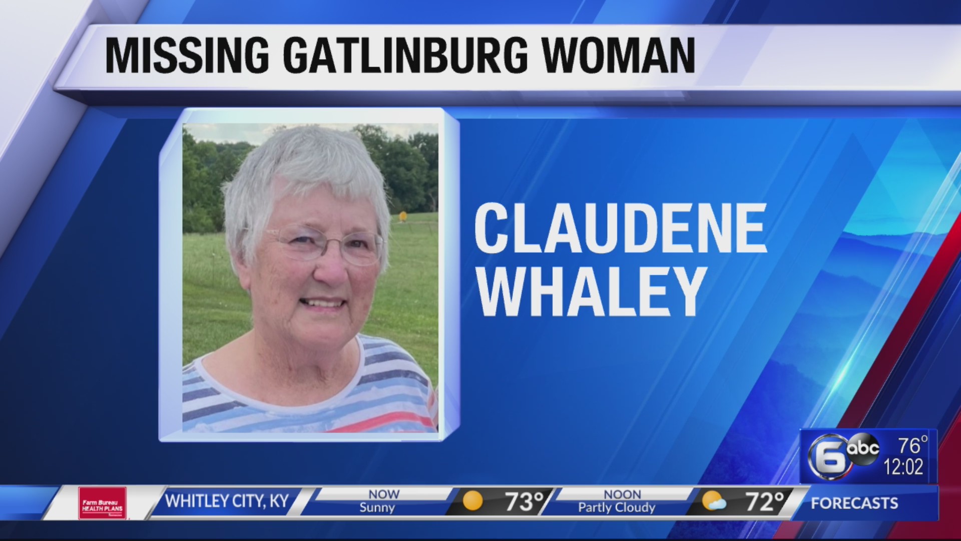 Search continues for missing Gatlinburg woman Claudene Whaley – WATE 6 ...