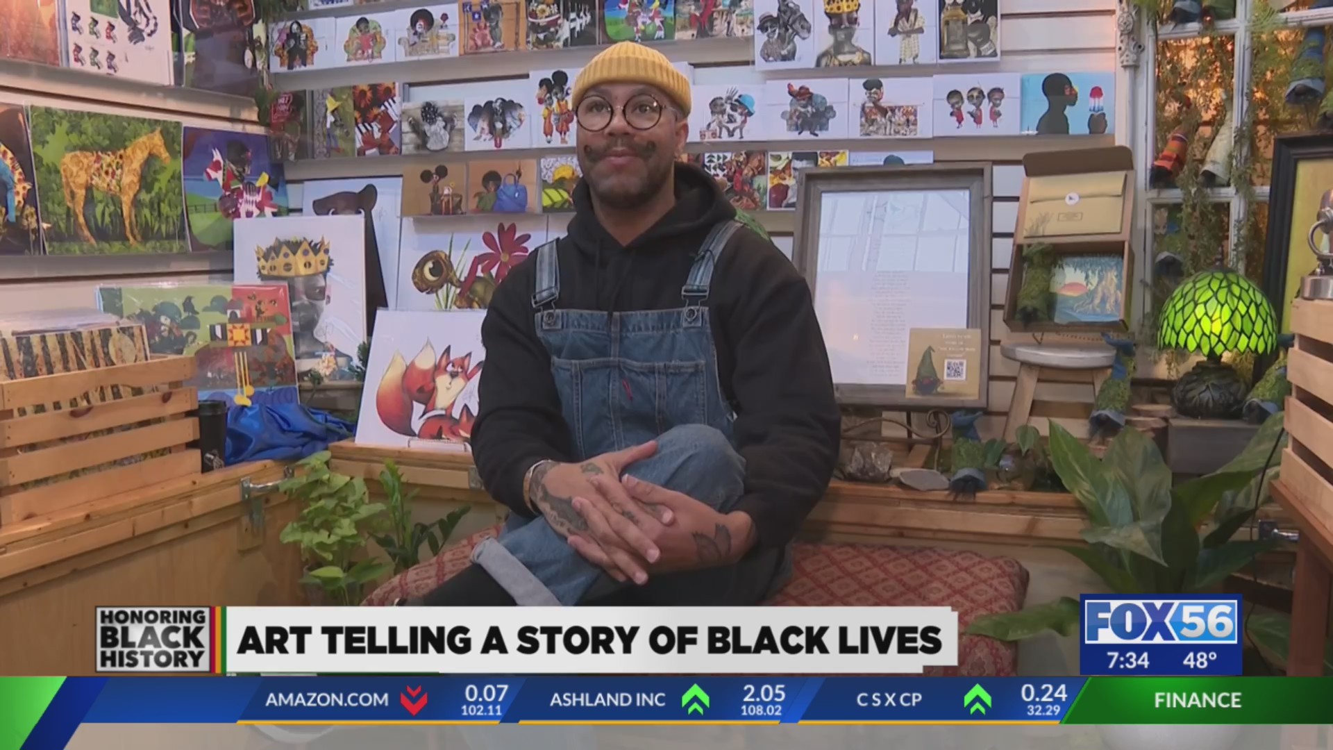 Lexington artist draws inspiration from black culture – FOX 56 News