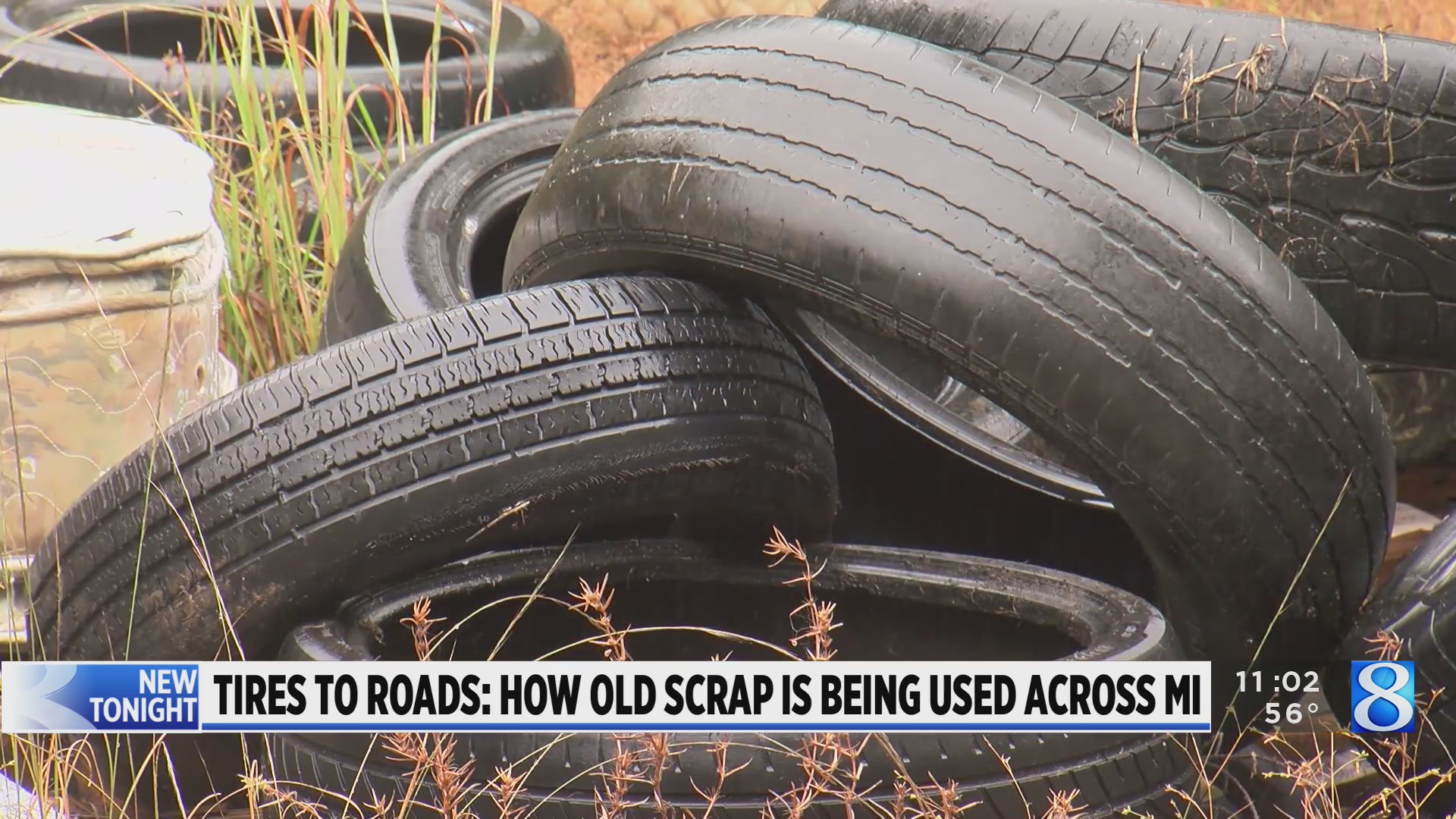 EGLE giving grants to help companies reuse car tires – WOODTV.com