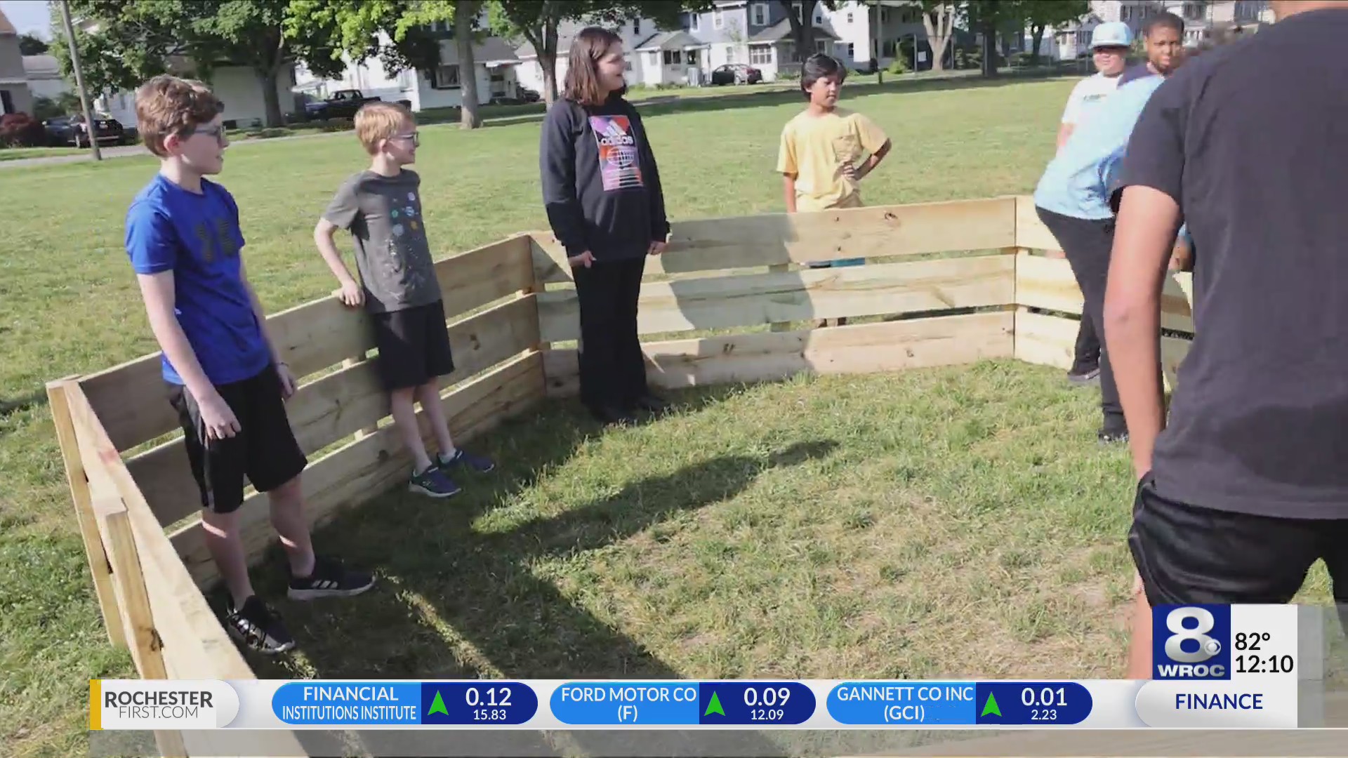 Eastridge High School’s geometry students build gaga ball pit ...