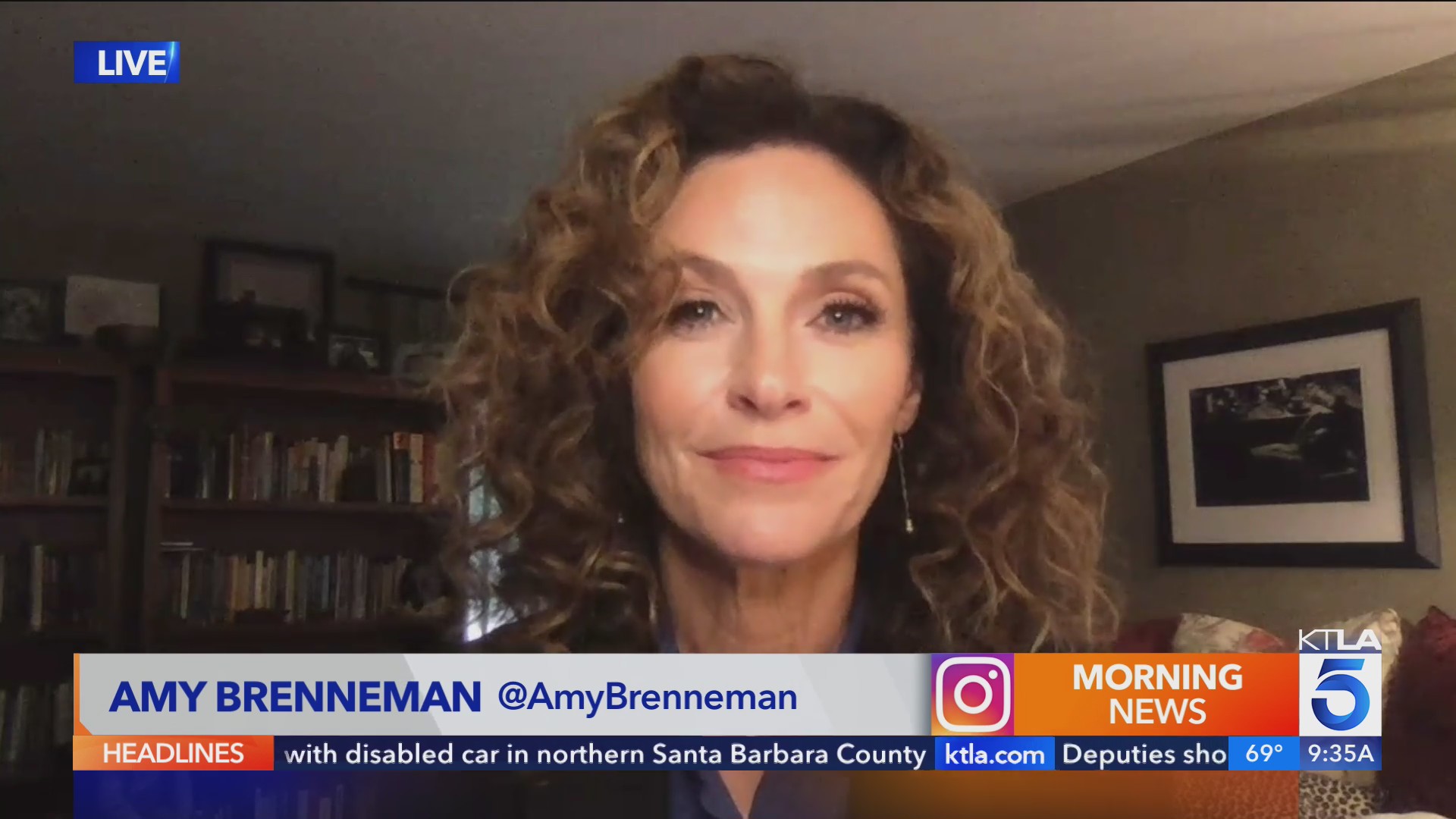 Amy Brenneman stars in the play ‘The Sound Inside’ and says it is a ...