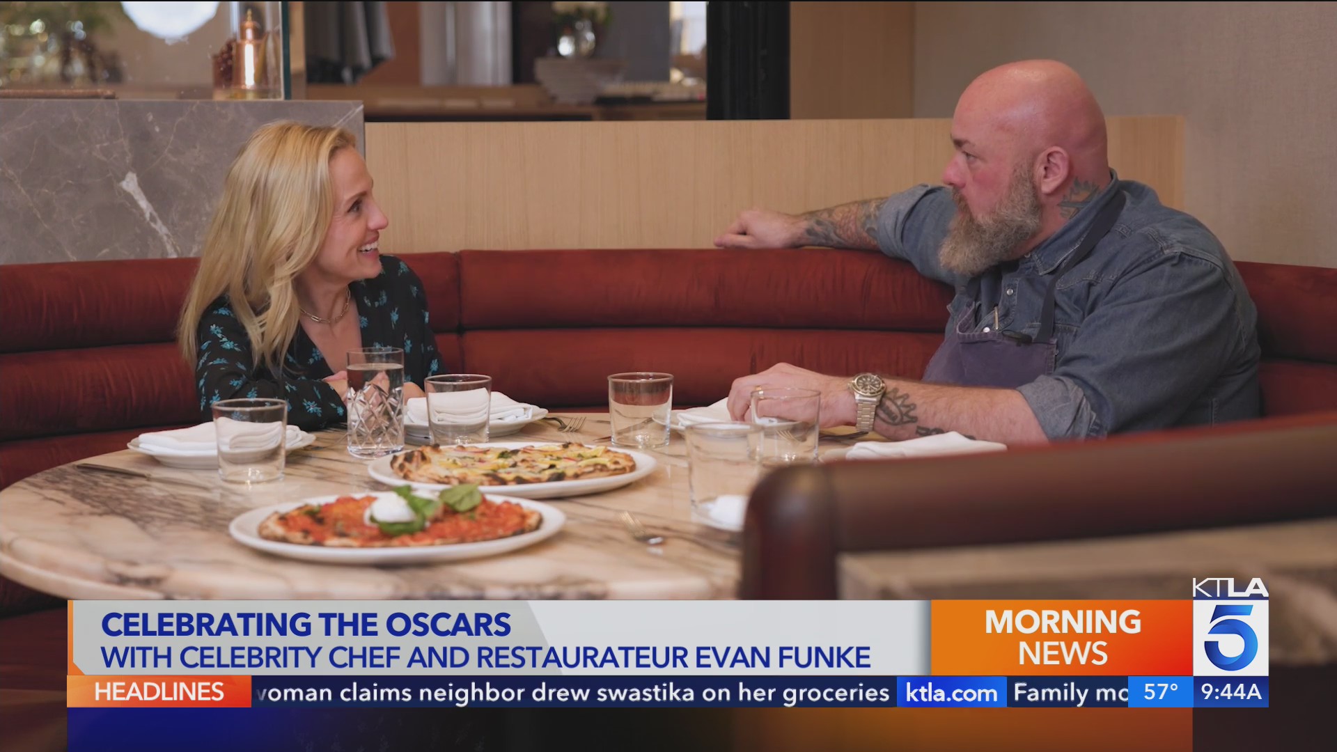 Chef Evan Funke designs specialty menu for the Oscars – KTLA