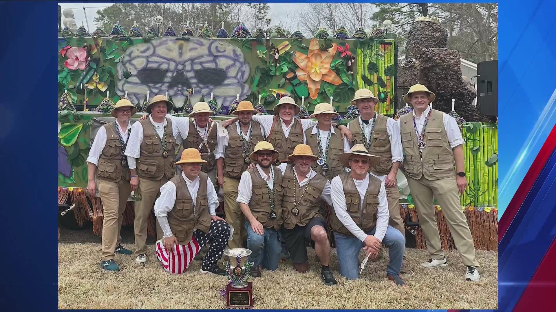 Rabble float group takes home 2024 Mardi Gras Captain’s Trophy – WDHN ...