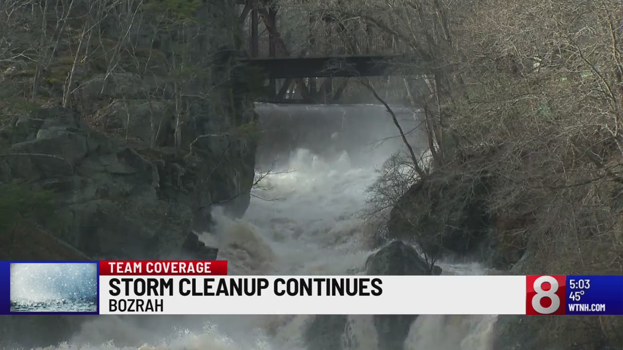 Evacuation orders lifted along Yantic River in Norwich and Bozrah ...
