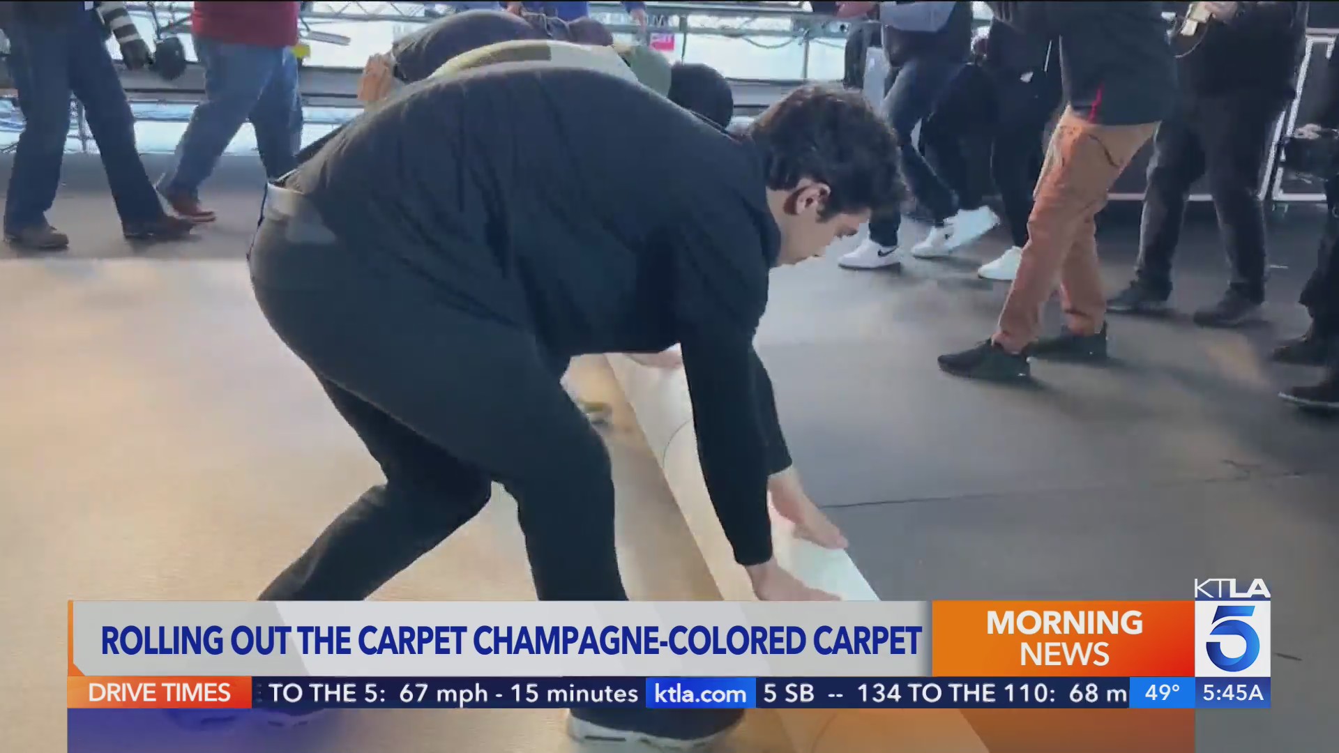 Oscars roll out the champagne-colored carpet – KTLA