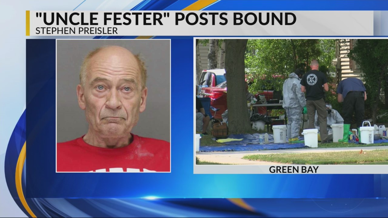 Green Bay man known as ‘Uncle Fester’ posts $100k bond, released from ...