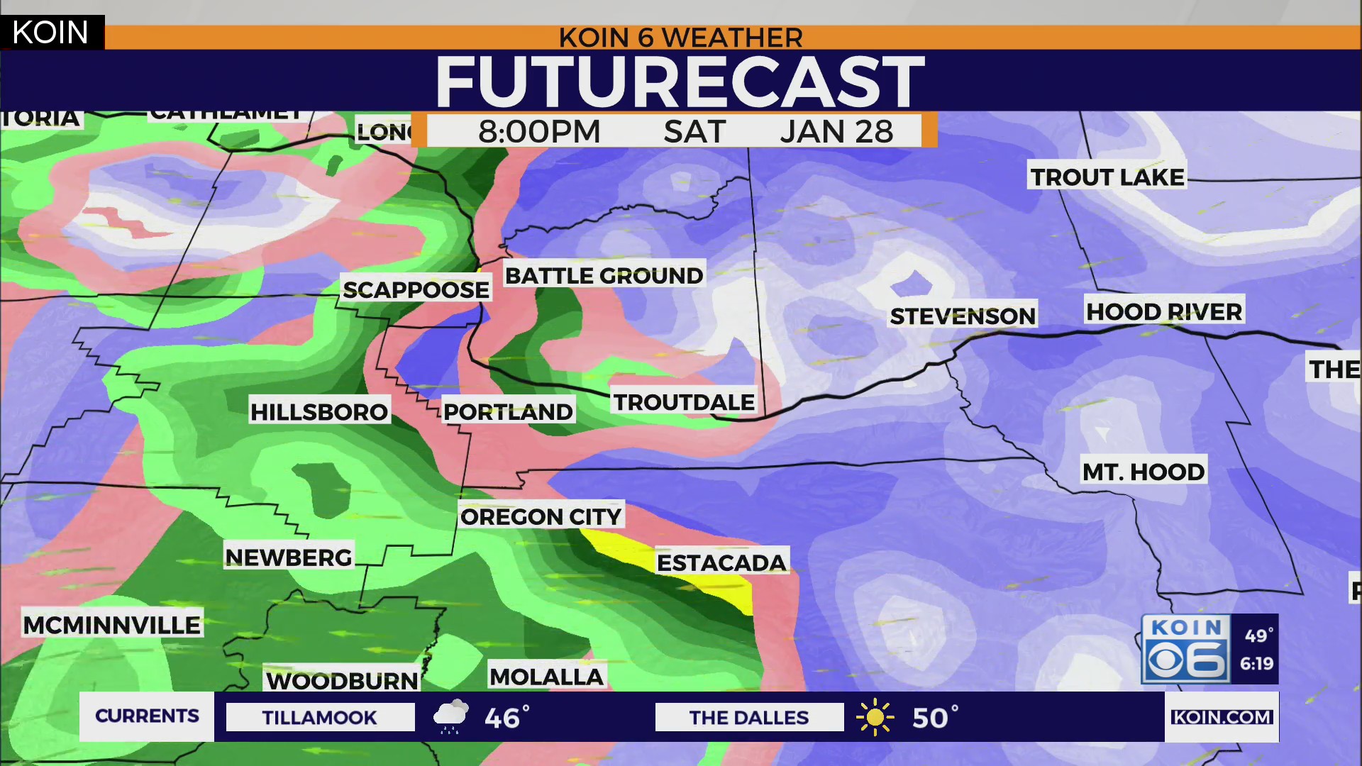 Weather forecast: Rain turns to snow late Saturday and subfreezing ...