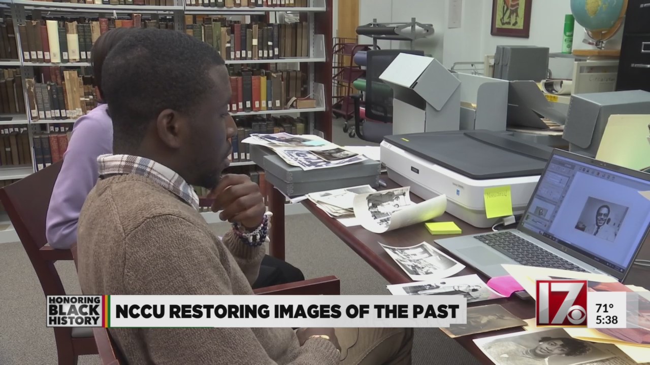 NCCU restores images of the past with archive library – CBS17.com