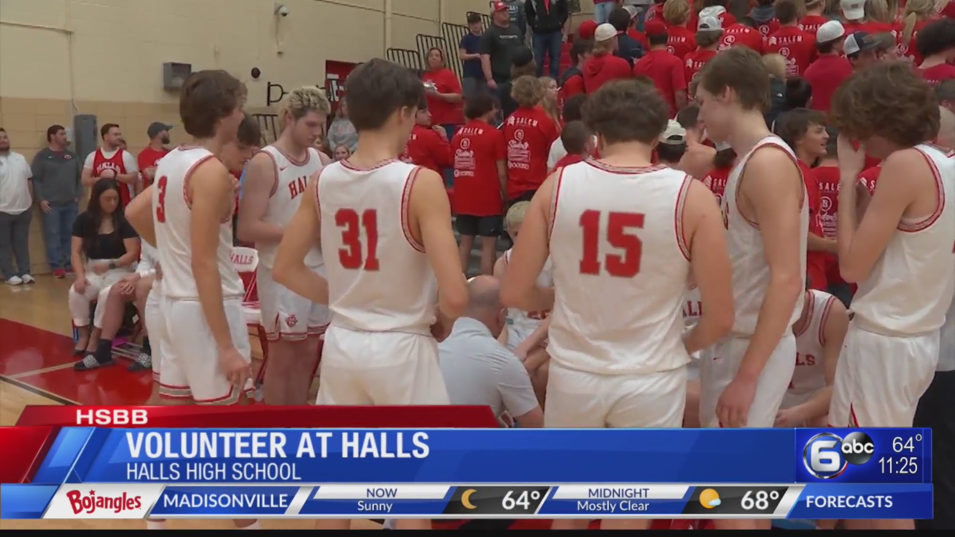 Volunteer at Halls – WATE 6 On Your Side