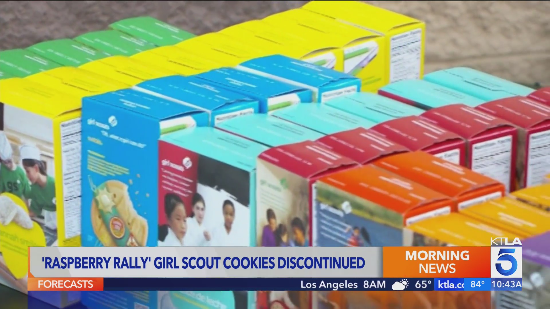 Girl Scouts discontinue popular cookie one year after its release – KTLA