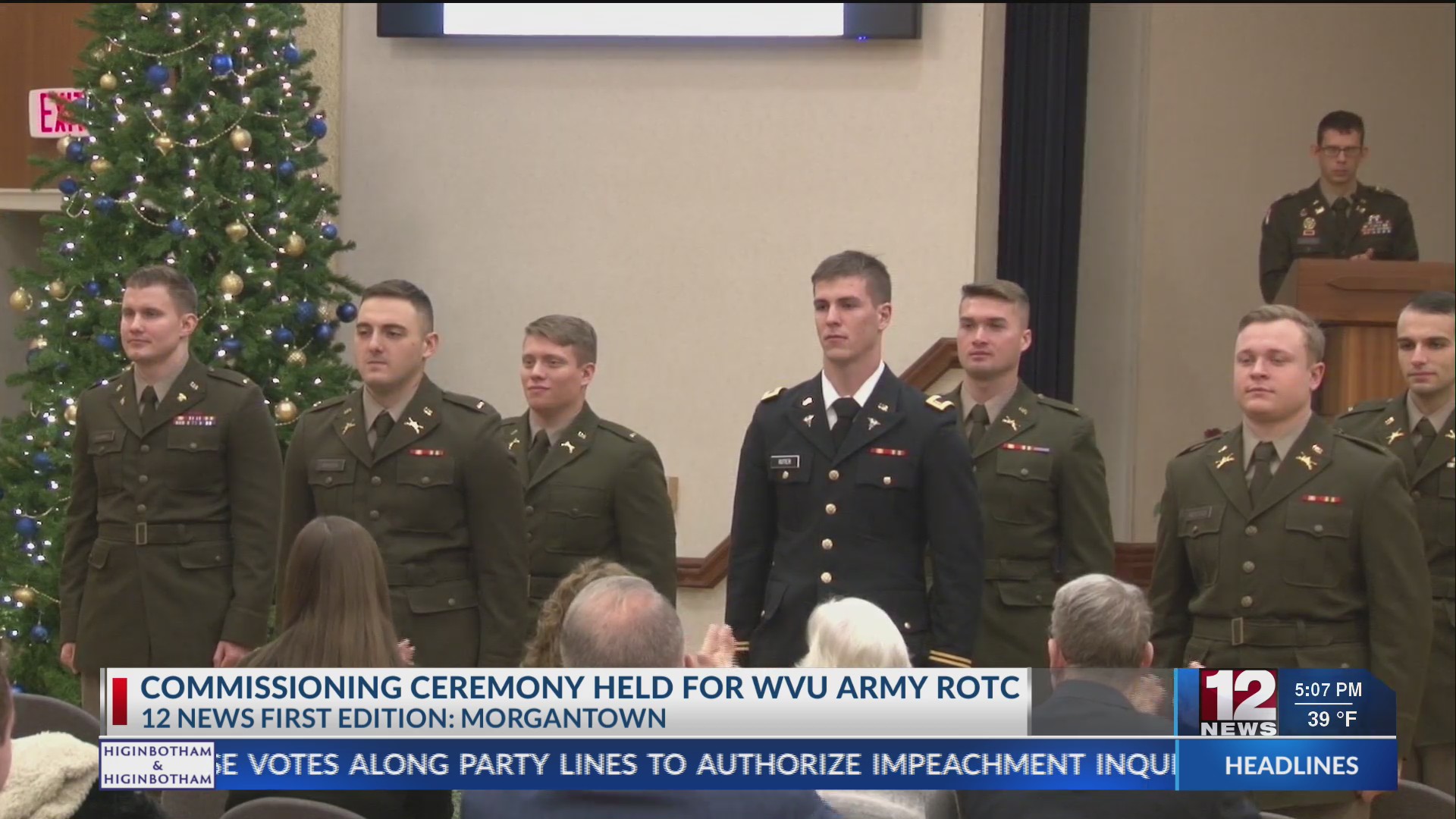 Commissioning ceremony held for WVU Army ROTC – WBOY.com