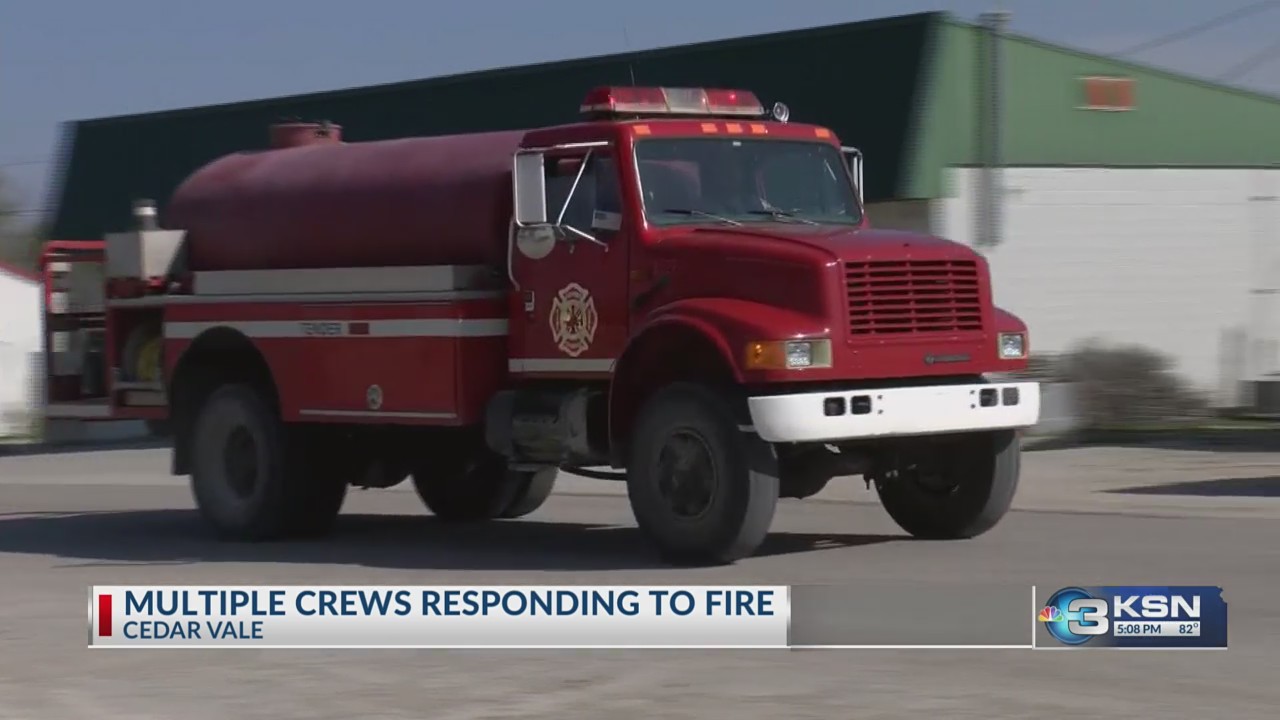Several crews responding to fire in southern Kansas – KSN-TV