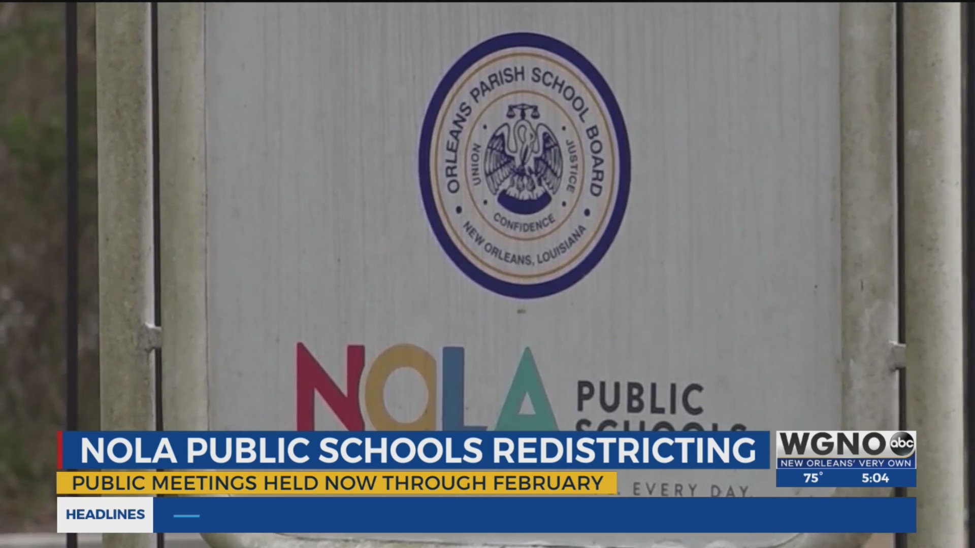 OPSB begins public meetings on redistricting process – WGNO