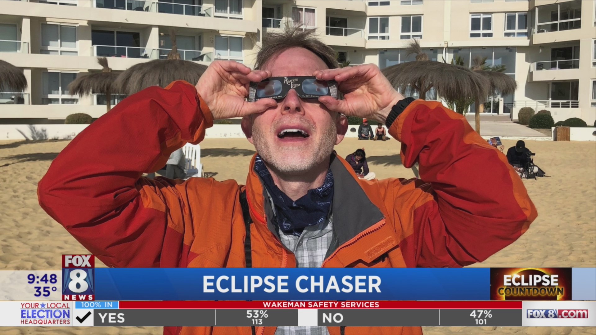 Eclipse chaser talks about unique passion – Fox 8 Cleveland WJW