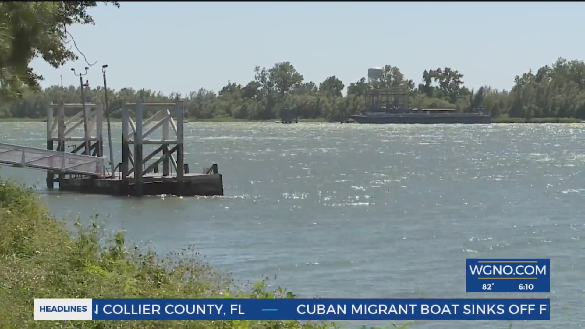 Mississippi river pollution reports higher than average levels – WGNO