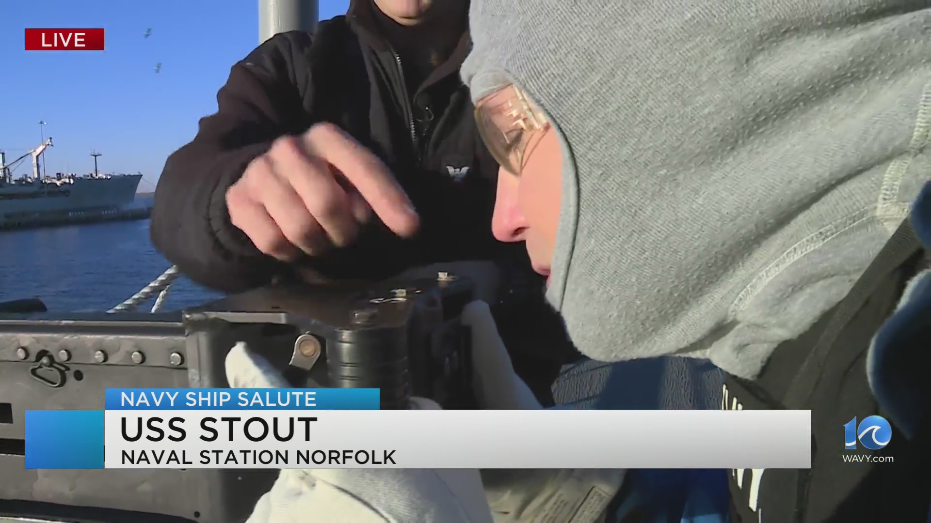 WAVY’s Navy Ship Salute: USS Stout – WAVY.com