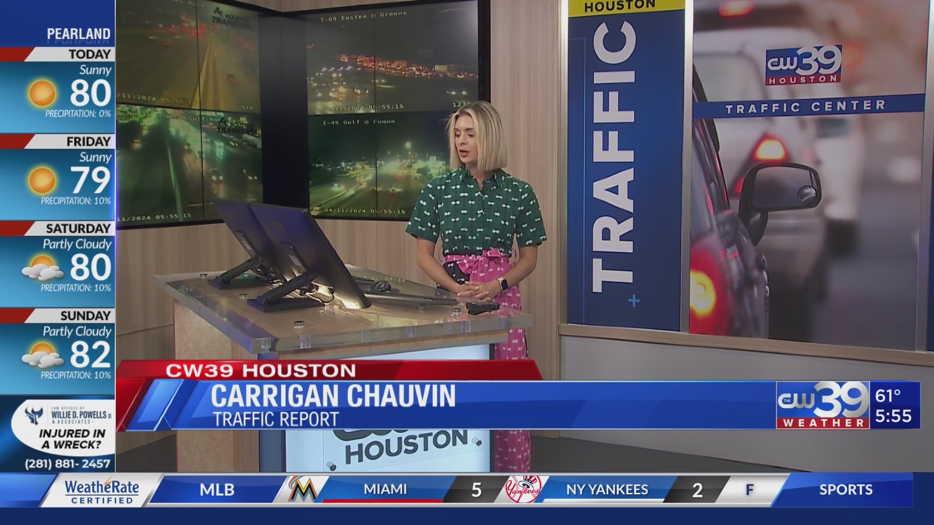 5:55 a.m. UPDATE: Major Crash on the IH-69 at Rankin – CW39 Houston