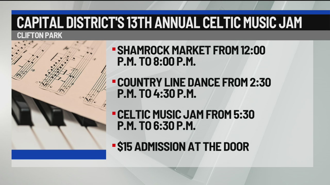 Capital District’s 13th annual Celtic Music Jam – NEWS10 ABC
