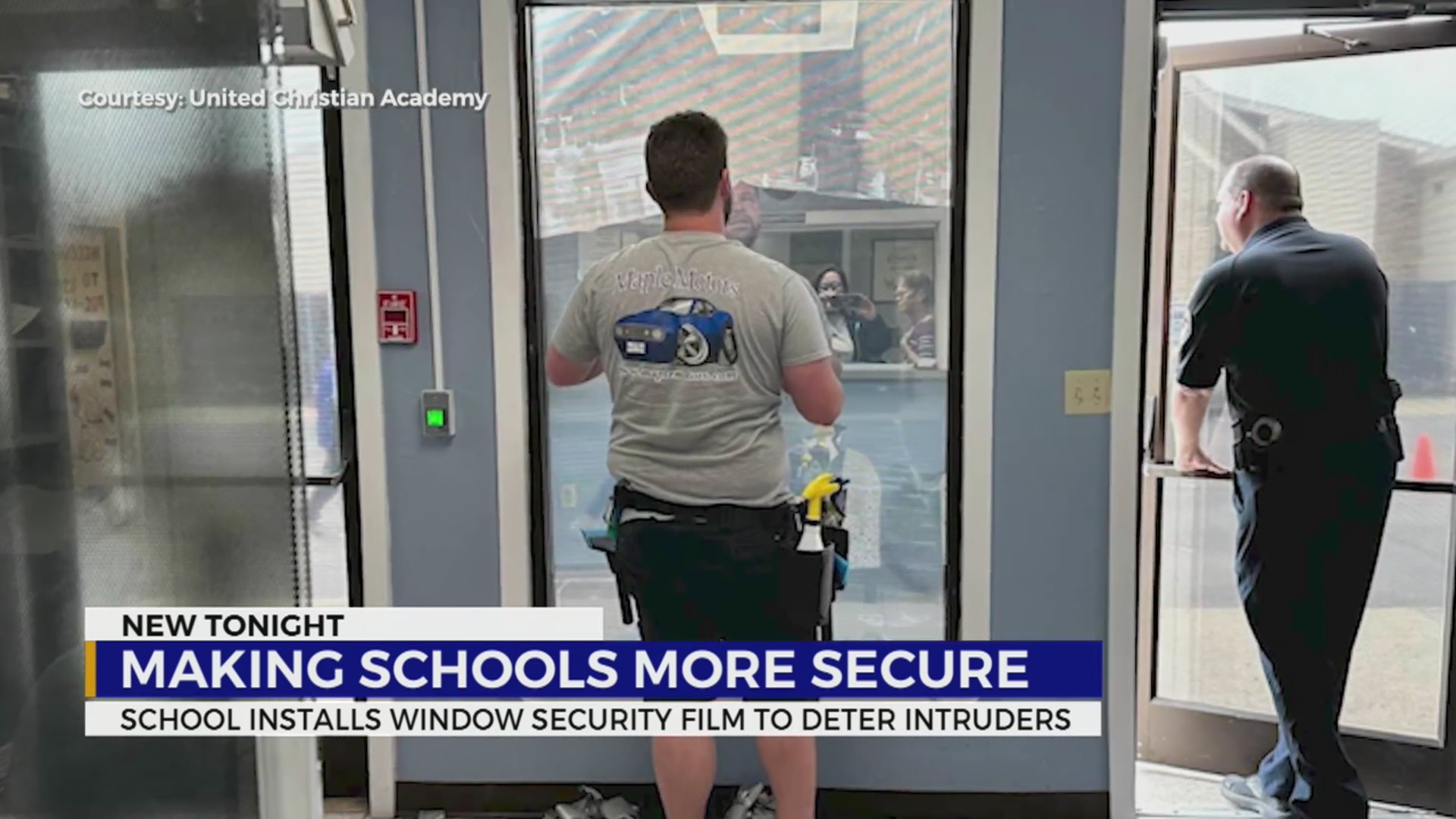 School installs window security film to deter intruders – WKRN News 2