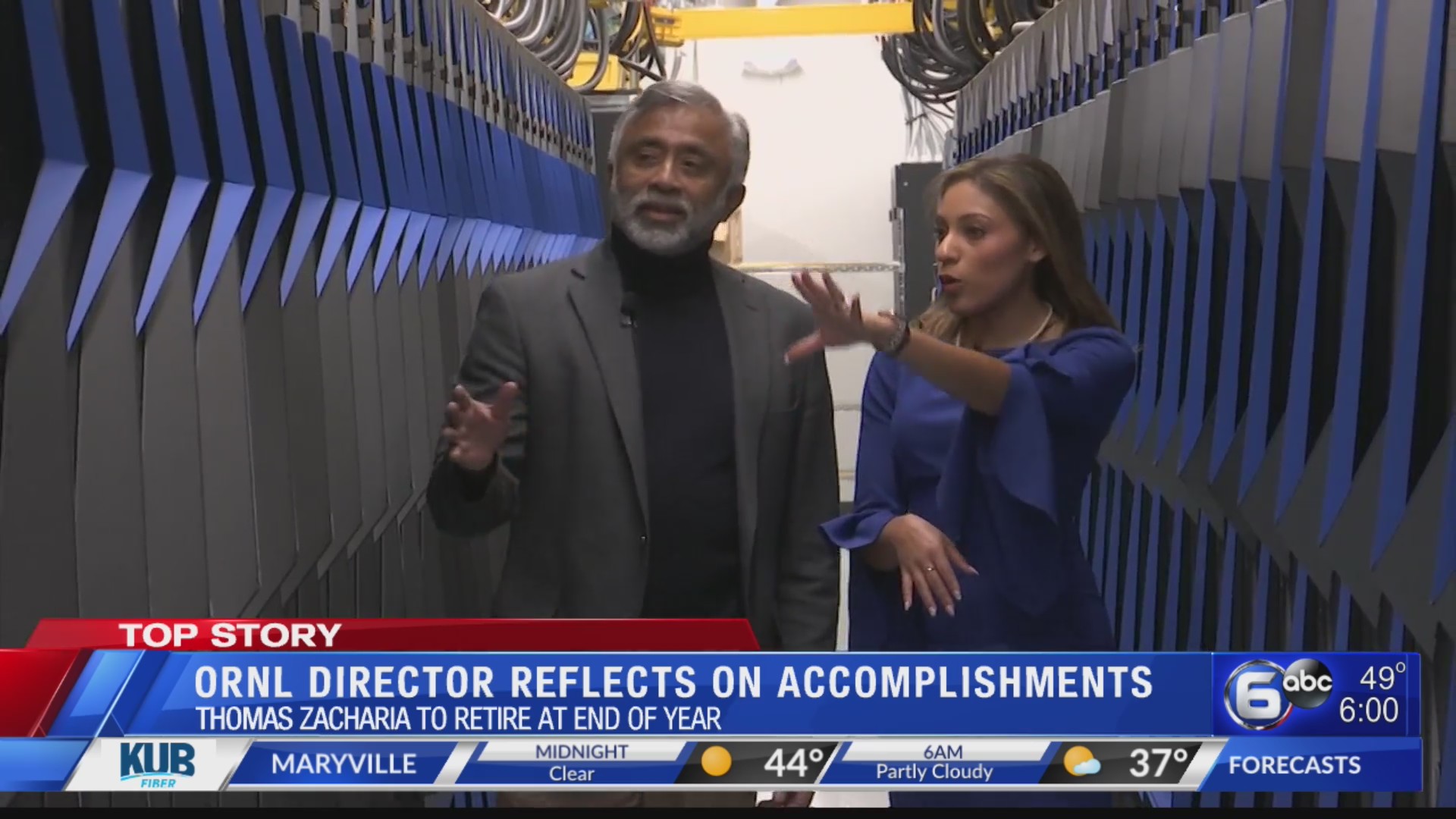 ORNL Director reflects on accomplishments ahead of retirement – WATE 6 ...