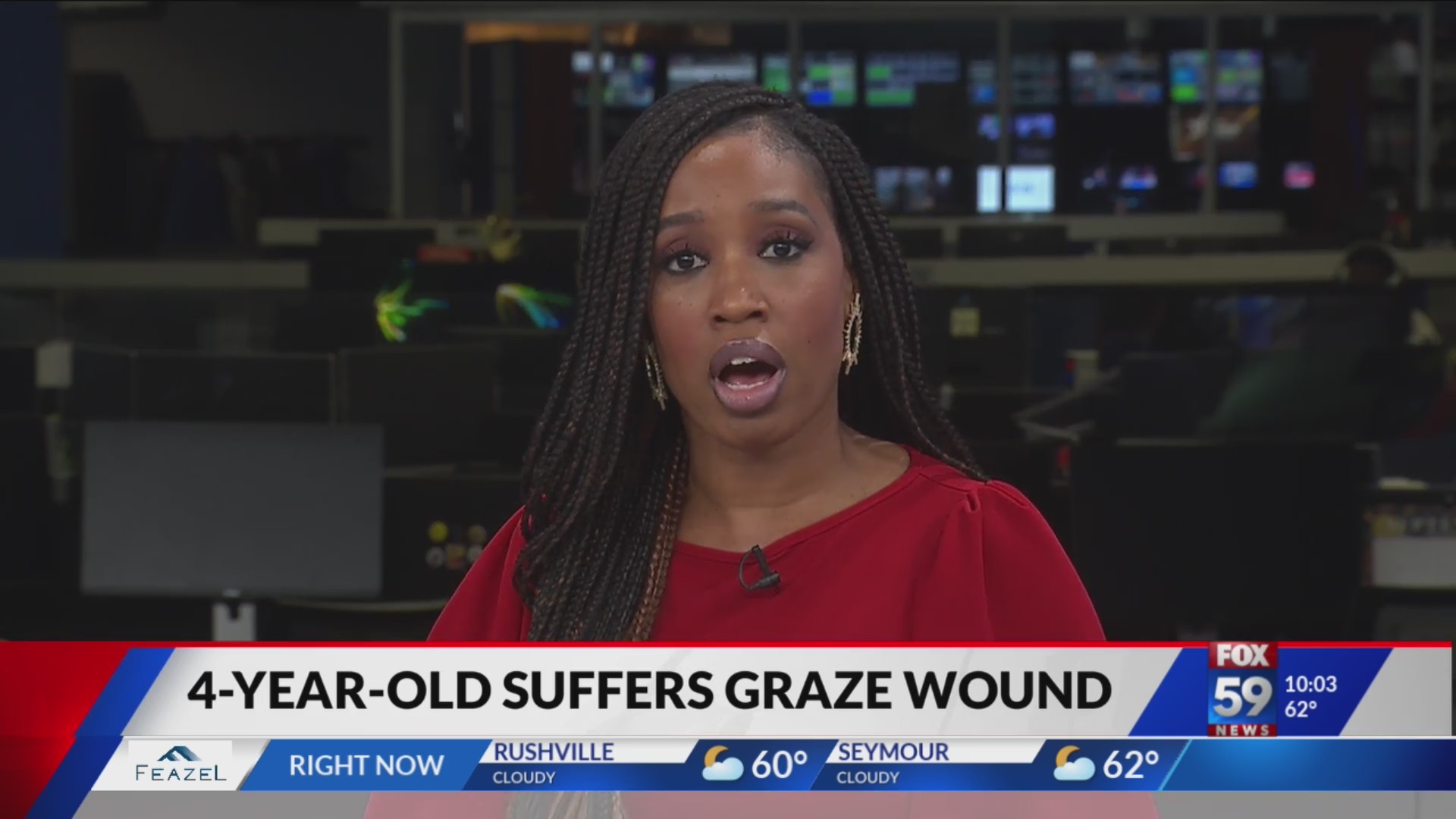 IMPD: 4-year-old girl suffers graze wound in Sunday-night shooting – Fox 59