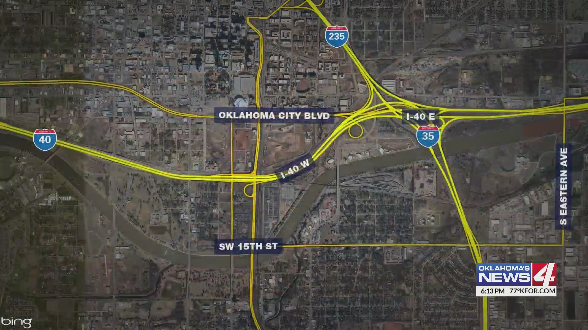 New pedestrian bridge plan – KFOR.com Oklahoma City